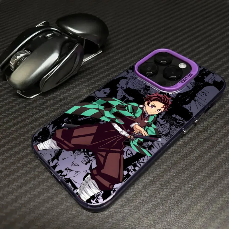 Giyu Tomioka & Tanjiro Kamado Zenitsu Themed Phone Case for Oppo A60 4G ...