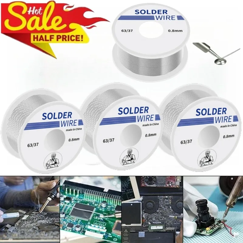 Soldering-Tin-Wire-Dia-0-8-1-0mm-Small-Coil-Electrolytic-Soldering-Wire ...