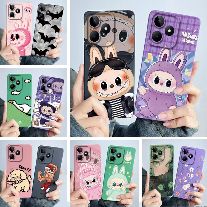 Cartoon Cute Labubu Protective Silicone Soft TPU Phone Case - New ...