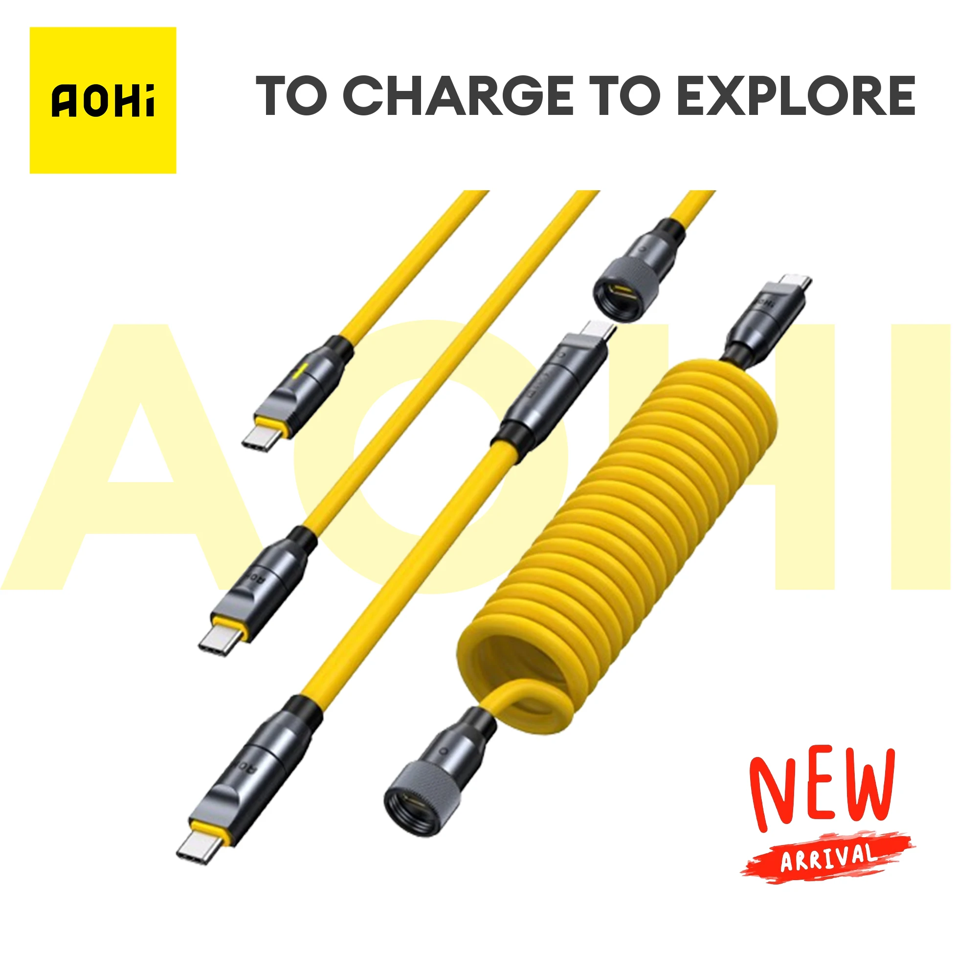 New arrival AOHI The Future PRO Creative Power Cable Set (240W/ 8K/ 40 ...