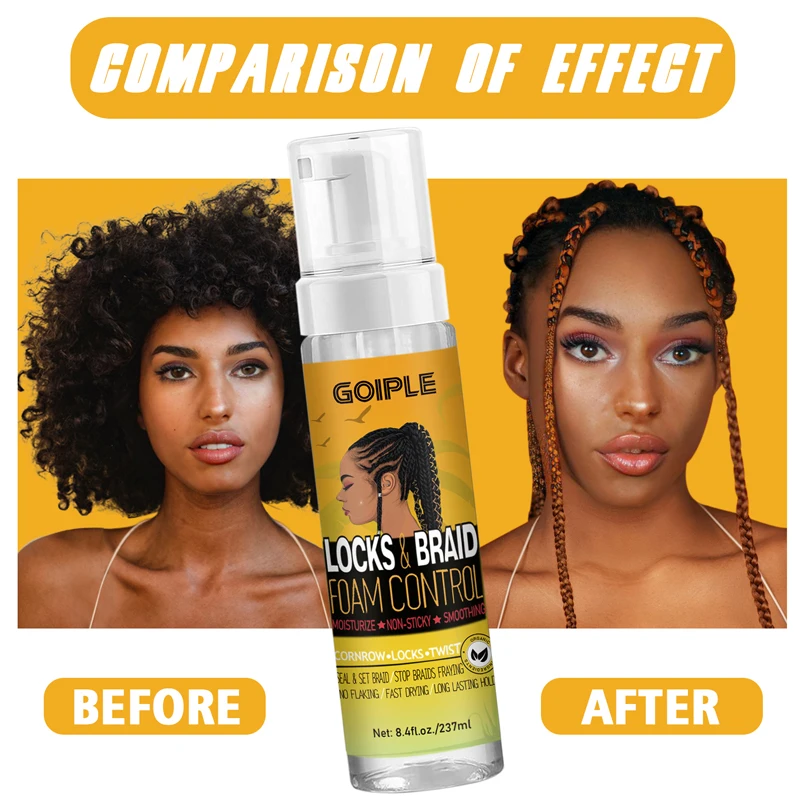 Styling Foam, Twist Pomade, Anti-Frizz, Loc, and Braid Gel – Health And ...