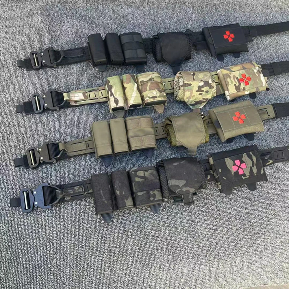 Yakeda Cinturon Tactico Adjustable Molle System Ronin Belt Tactical ...