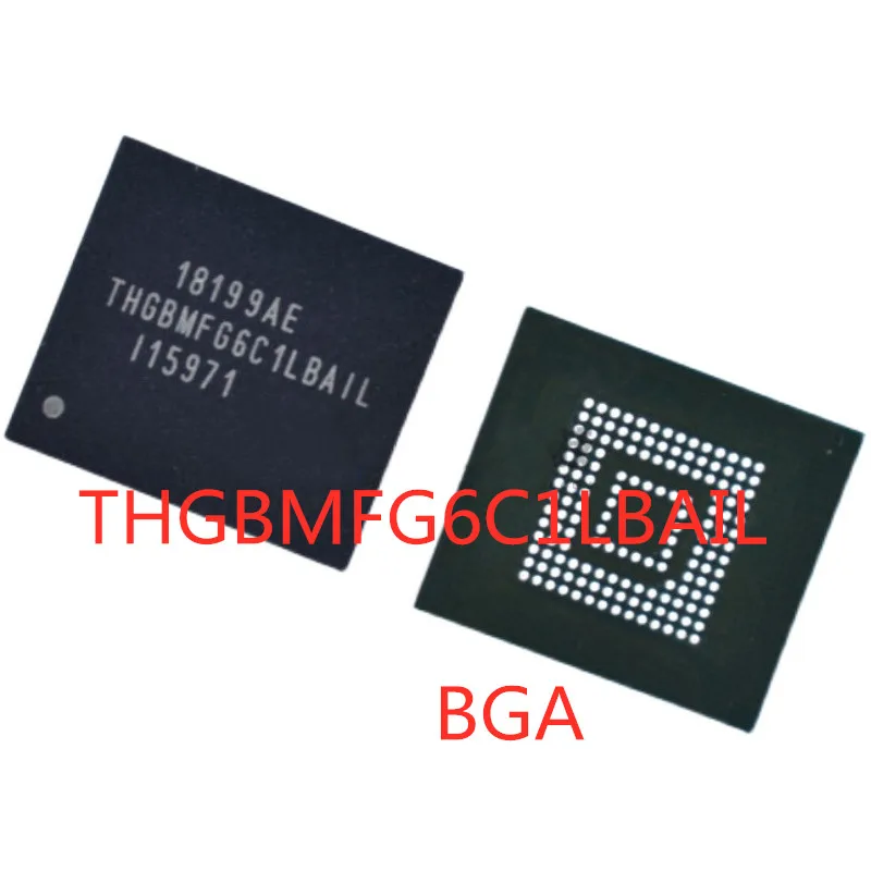 5PCS-LOT-100-Quality-THGBMFG6C1LBAIL-FBGA-153-8GB-memory-IC-chip-EMMC ...