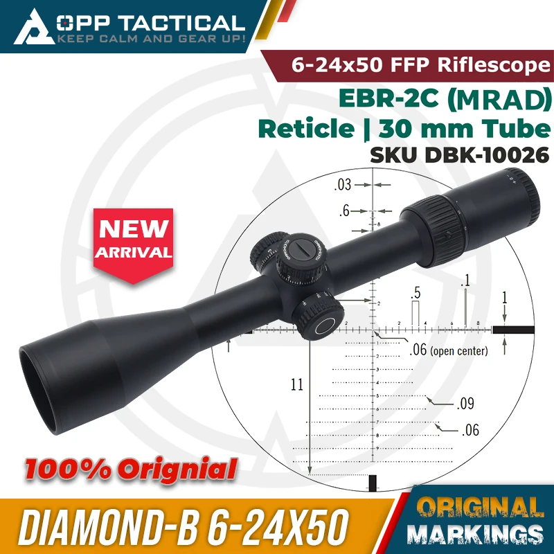 100-Original-Tactical-Optics-6-24x50-First-Focal-Plane-FFP-Riflescopes ...
