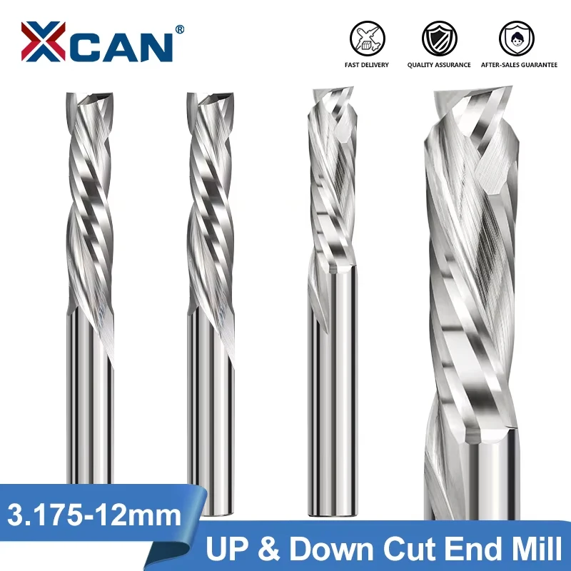 XCAN-Milling-Cutter-3-175-12mm-Shank-UP-DOWN-Cut-Two-Flutes-Compression ...