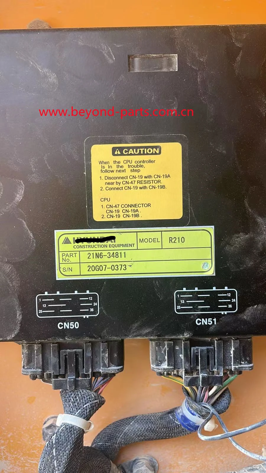 Programmed-ECU-R210-Excavator-Engine-Computer-CPU-Controller-21N6-34811 ...