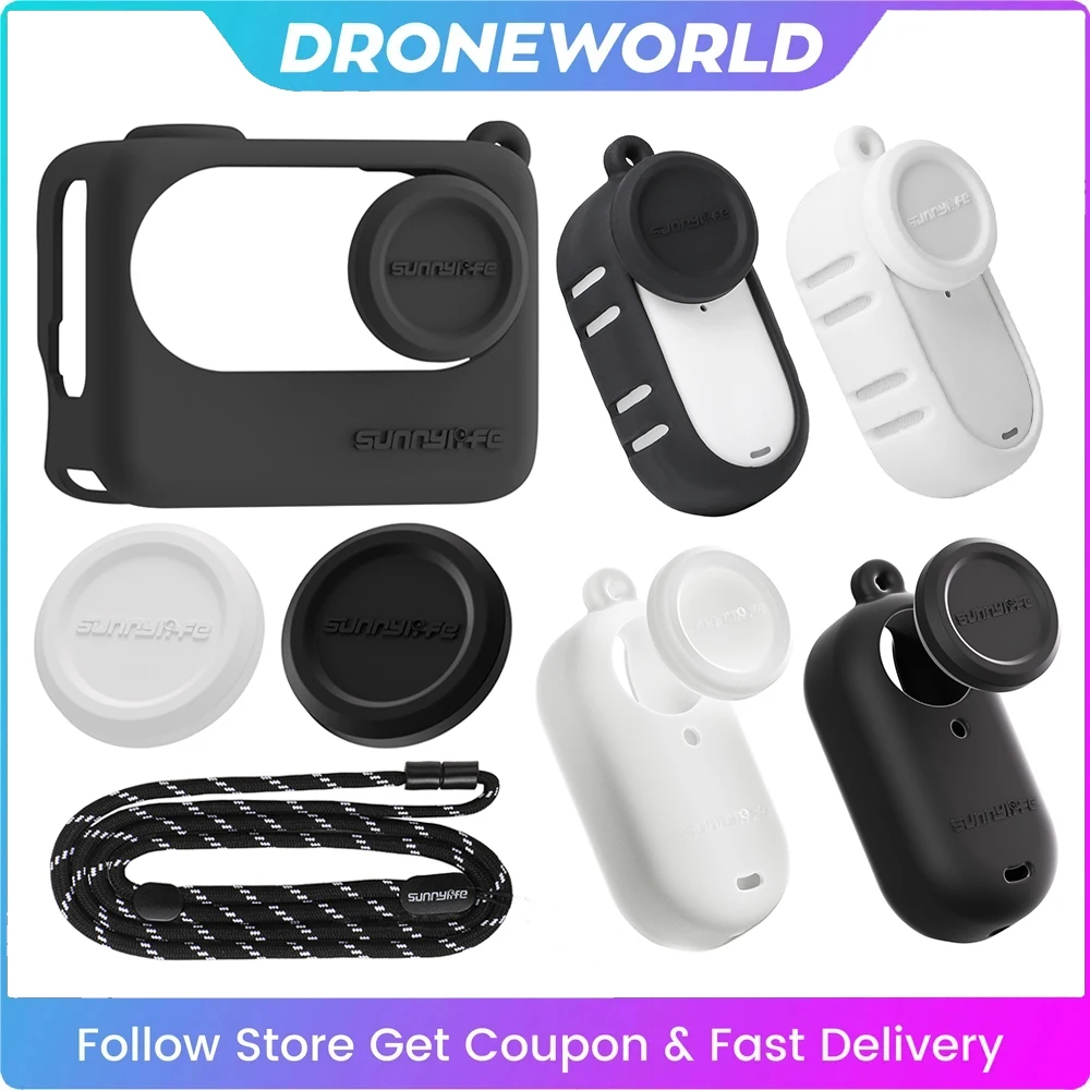 for-Insta360-GO-3S-Silicone-Protective-Cover-All-round-Protection-Lens ...