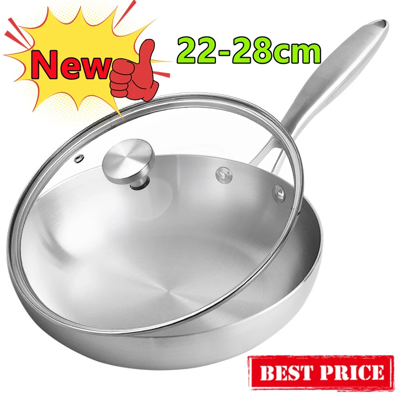 New-Frying-Pan-304-Stainless-Steel-Cooking-Pots-for-Kitchen ...