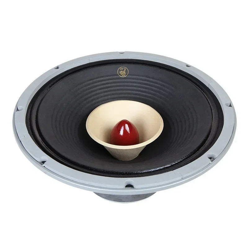 LII AUDIO HiFi Speakers 12 Inch Full Range Black Red Cone Speaker ...