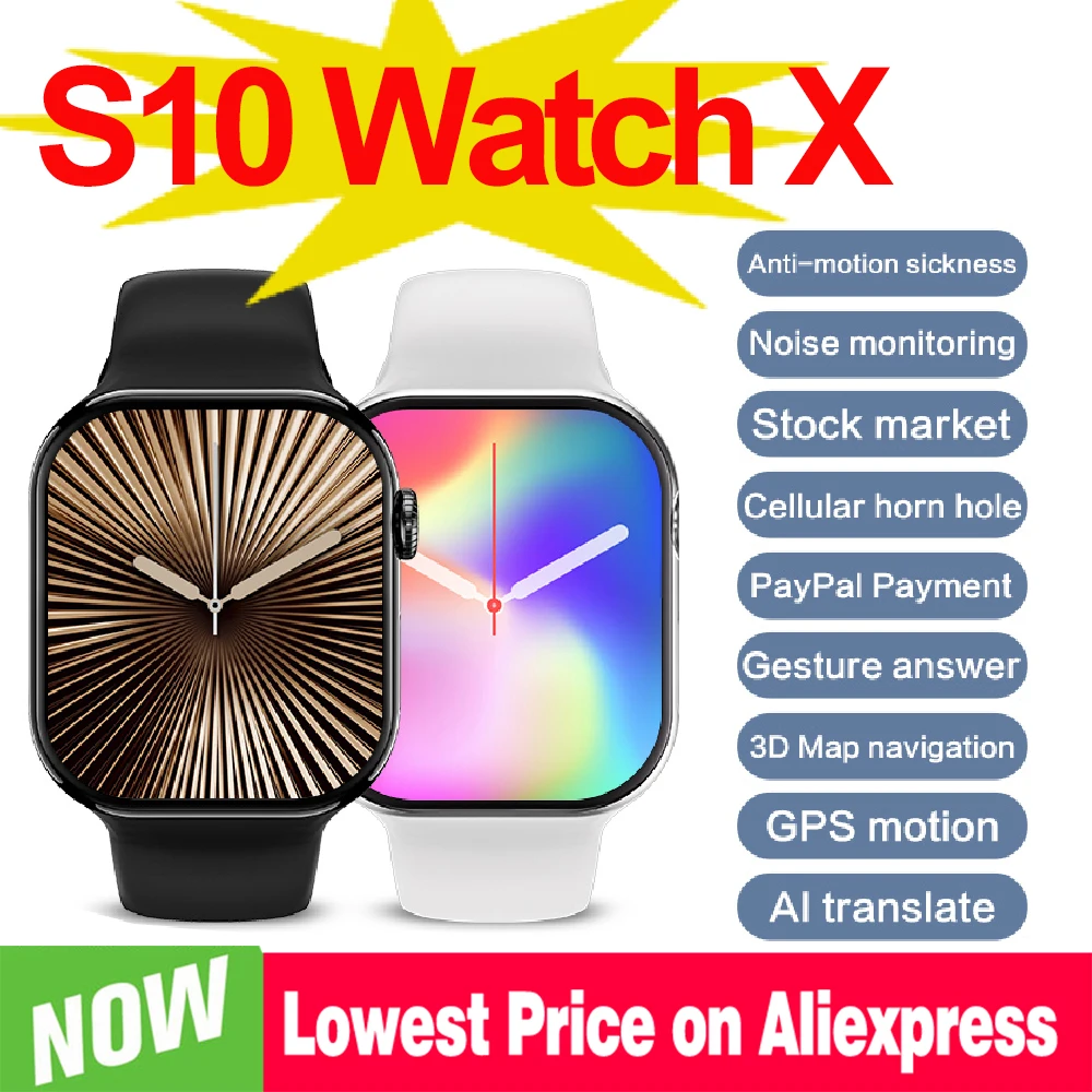 Microwear-reloj-inteligente-S10-para-hombre-y-mujer-serie-10-NFC ...