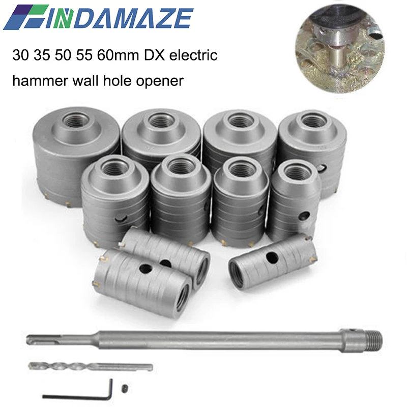 Electric-Hammer-Hole-Saw-Concrete-Puncher-Saw-Cutting-Machine-Masonry ...