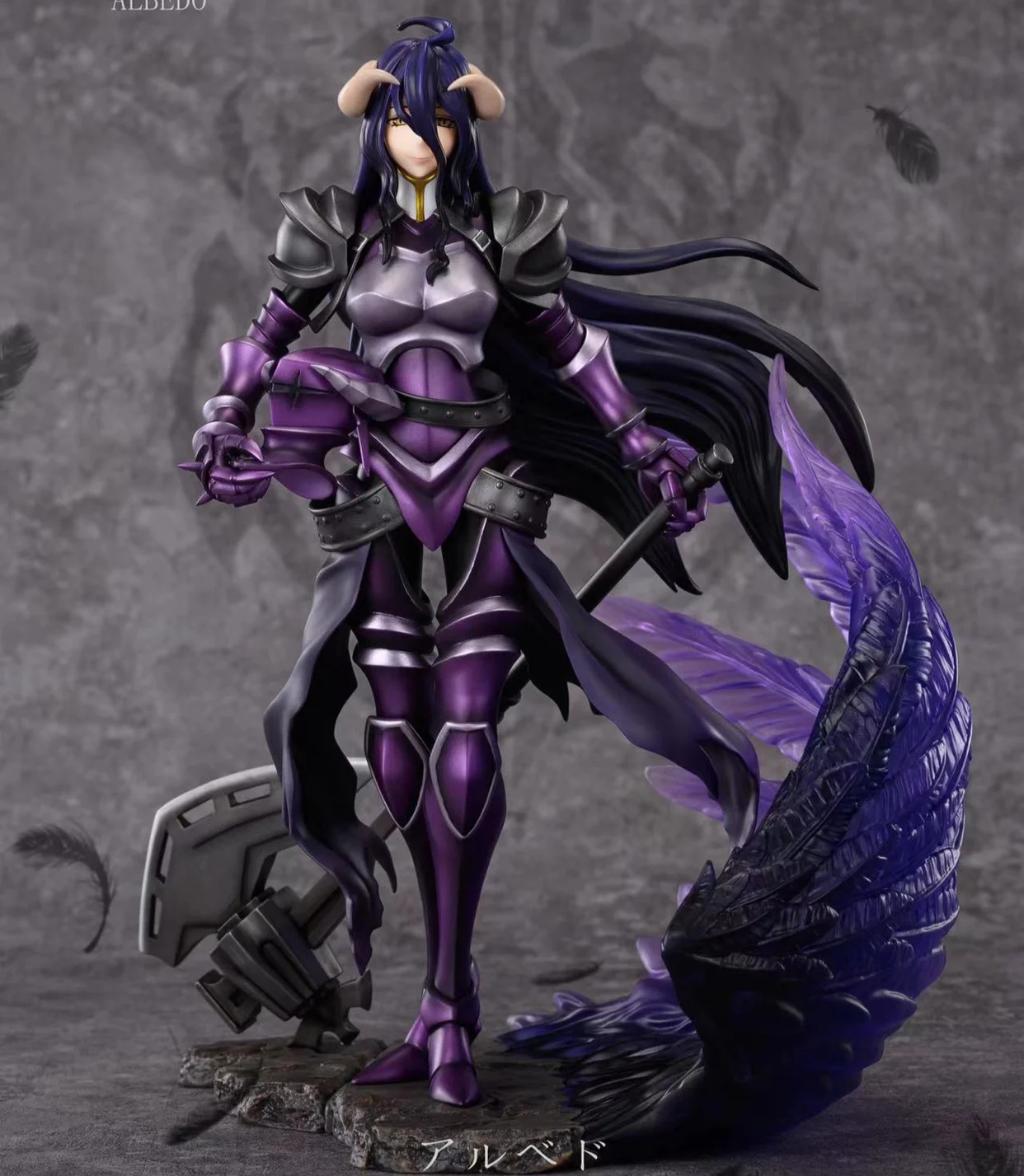 Overlord-Albedo-The-Dark-Knight-Ver-Pr-venda-Anime-Figura-Model-Toy ...