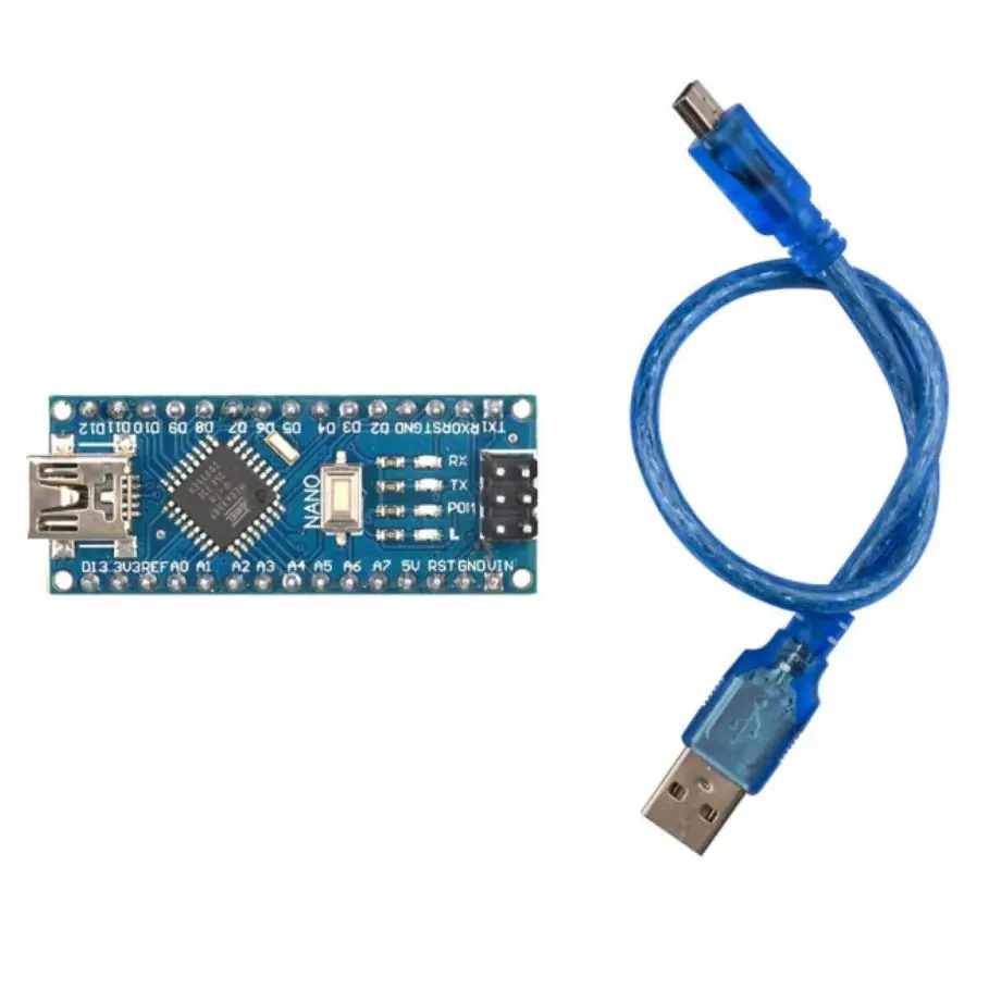 Placa-Controladora-Compat-vel-com-Arduino-Mini-USB-CH340-Nano-3-0-V3-0 ...