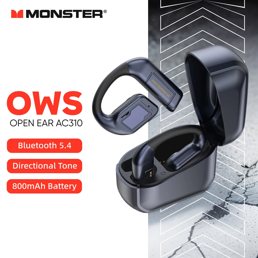 Monster-Bluetooth-5-4-Gaming-OWS-Earphones-OPEN-EAR-AC310-Wireless ...