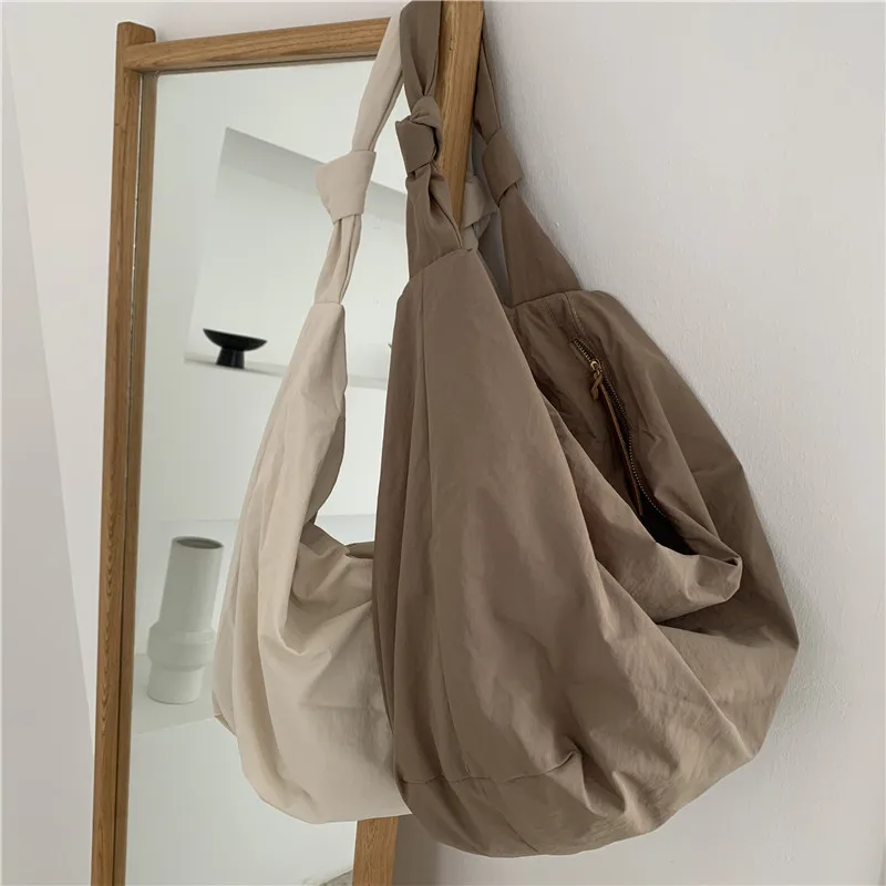 Nylon Dumplings Bags Women Bag | Bag Nylon Shoulder Large | Nylon ...