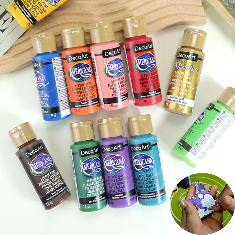 59ML-Matte-Acrylic-Paint-Handmade-DIY-Colourful-Painting-Tools-Aroma ...