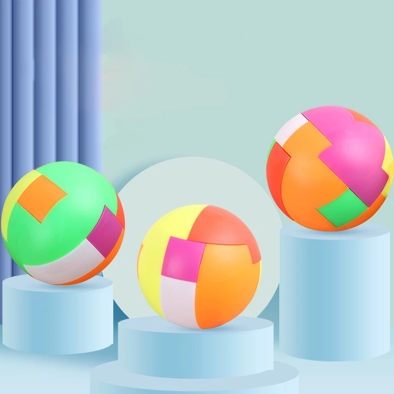 Creative Smart Puzzle Ball Building Blocks Kids Puzzle Toys Rubik's ...