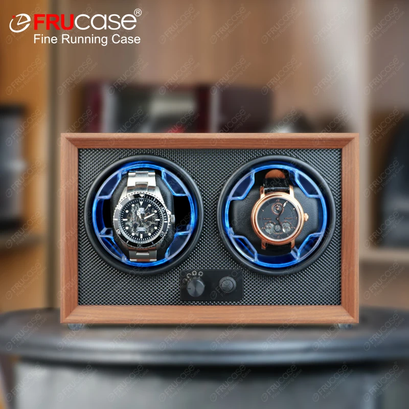 FRUCASE-Double-Watch-Winder-for-Automatic-Watches-2-Rolex-Box-Jewelry ...