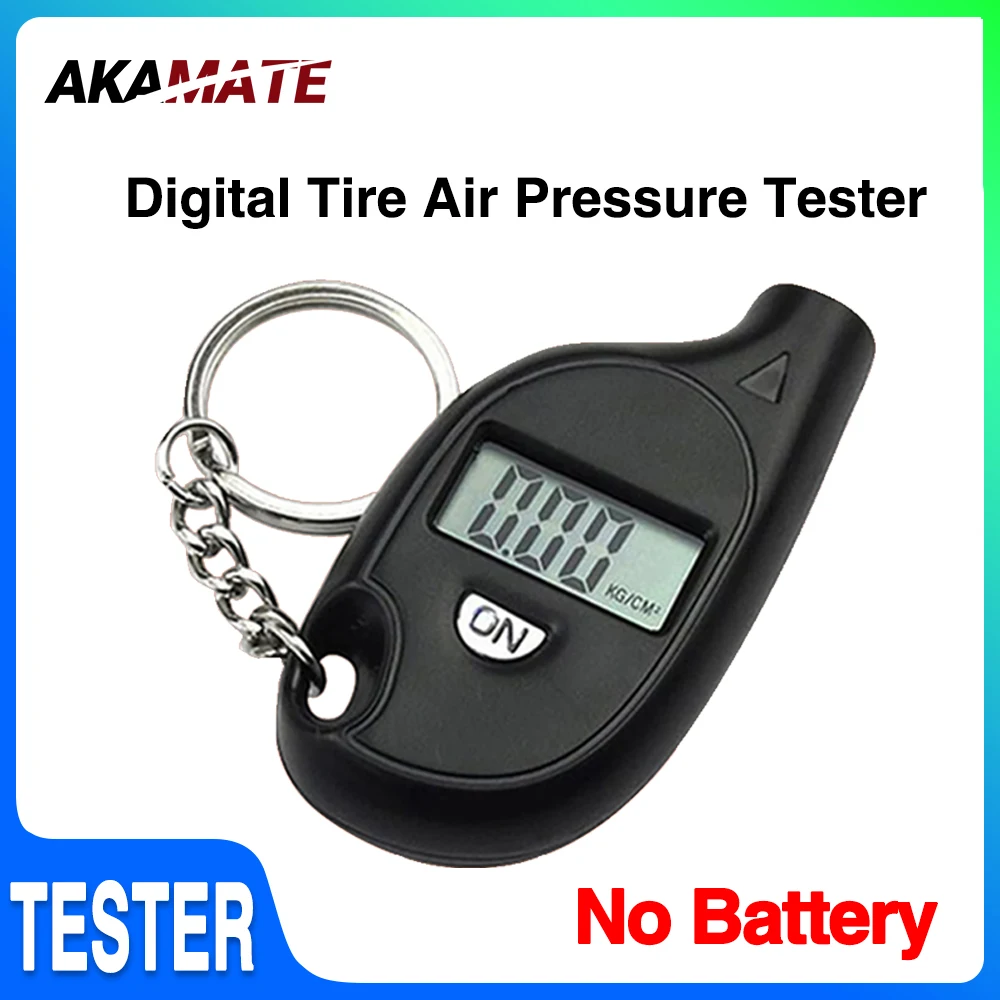 Mini Car Tire Tyre Wheel Air Pressure Gauge Tester Digital Mini ...