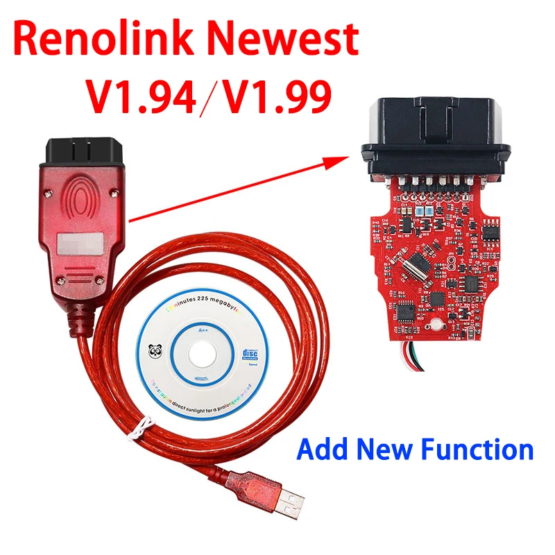 Renolink V1.94 V1.87 V1.99 Ecu Programmer For Renault Ecu Resetting Key ...