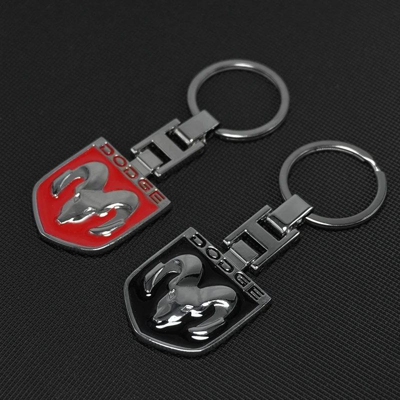 3D Metal Car Keychain Keyring Key Chain Rings For Dodge Durango Ram ...