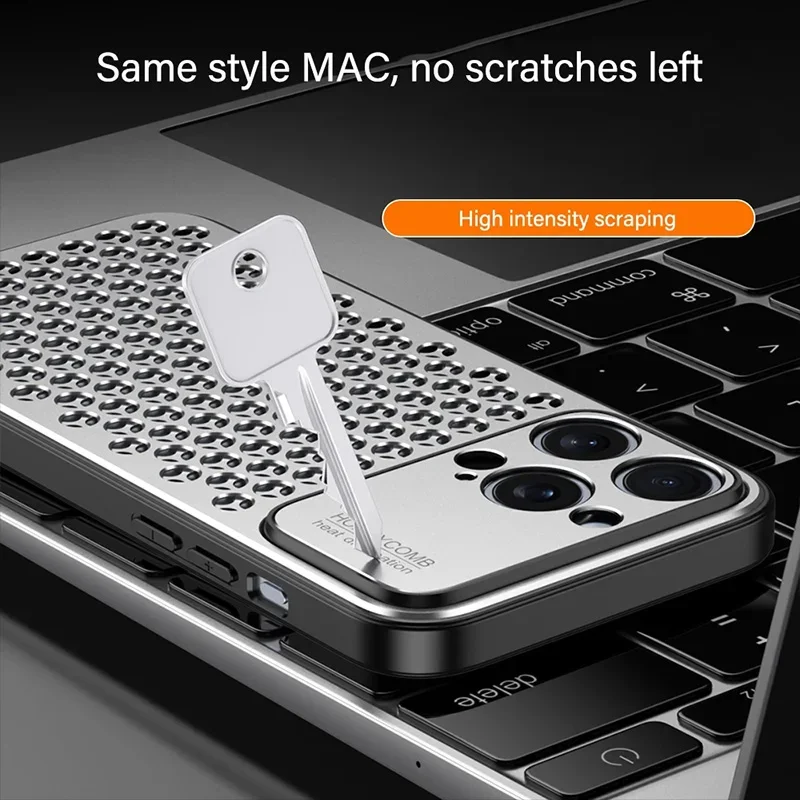 HOCE Aluminum Alloy Phone Case For iPhone 17 16 15 14 13 Pro Max Metal ...