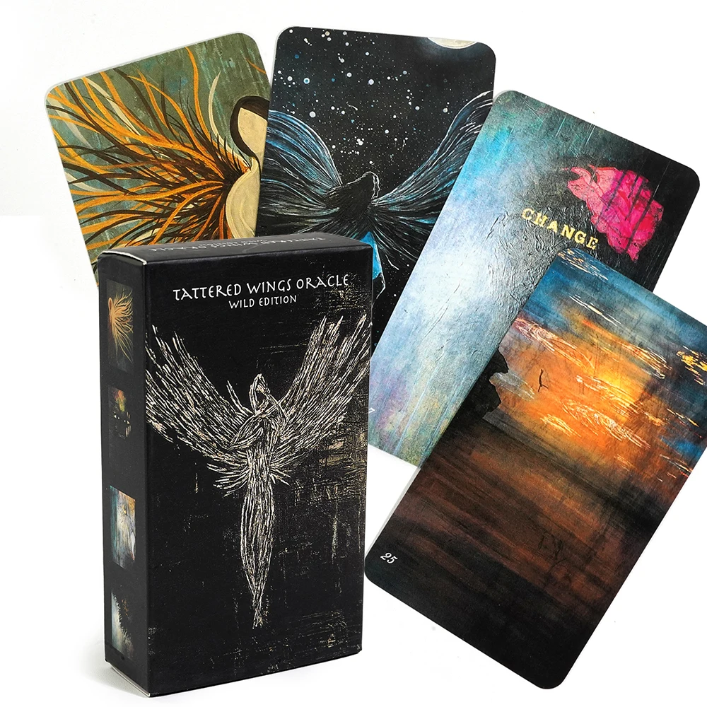 Tattered-Wings-Oracle-Wild-Edition-A-Divination-Tool-69-pcs-Full-Color ...