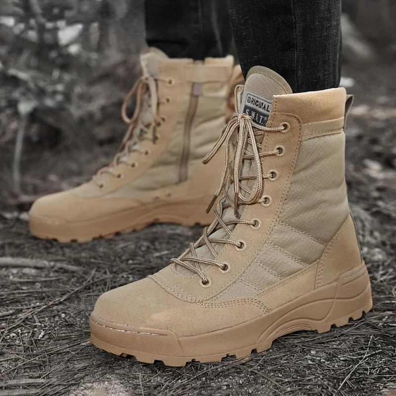 Mens Military Combat Boots