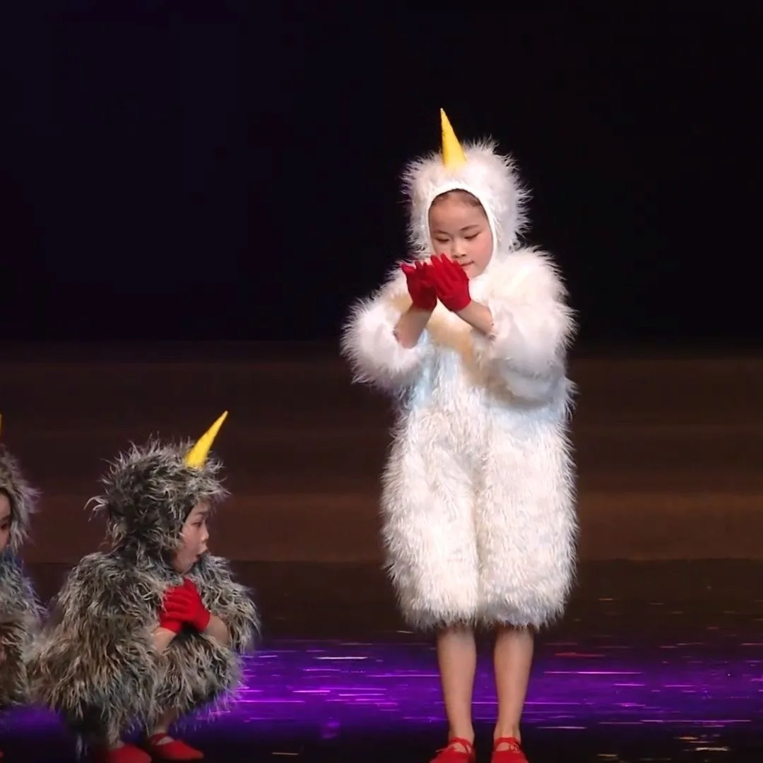 Chicken Costume Plush Suit for Kids Cosplay Performance Clothing Boys ...
