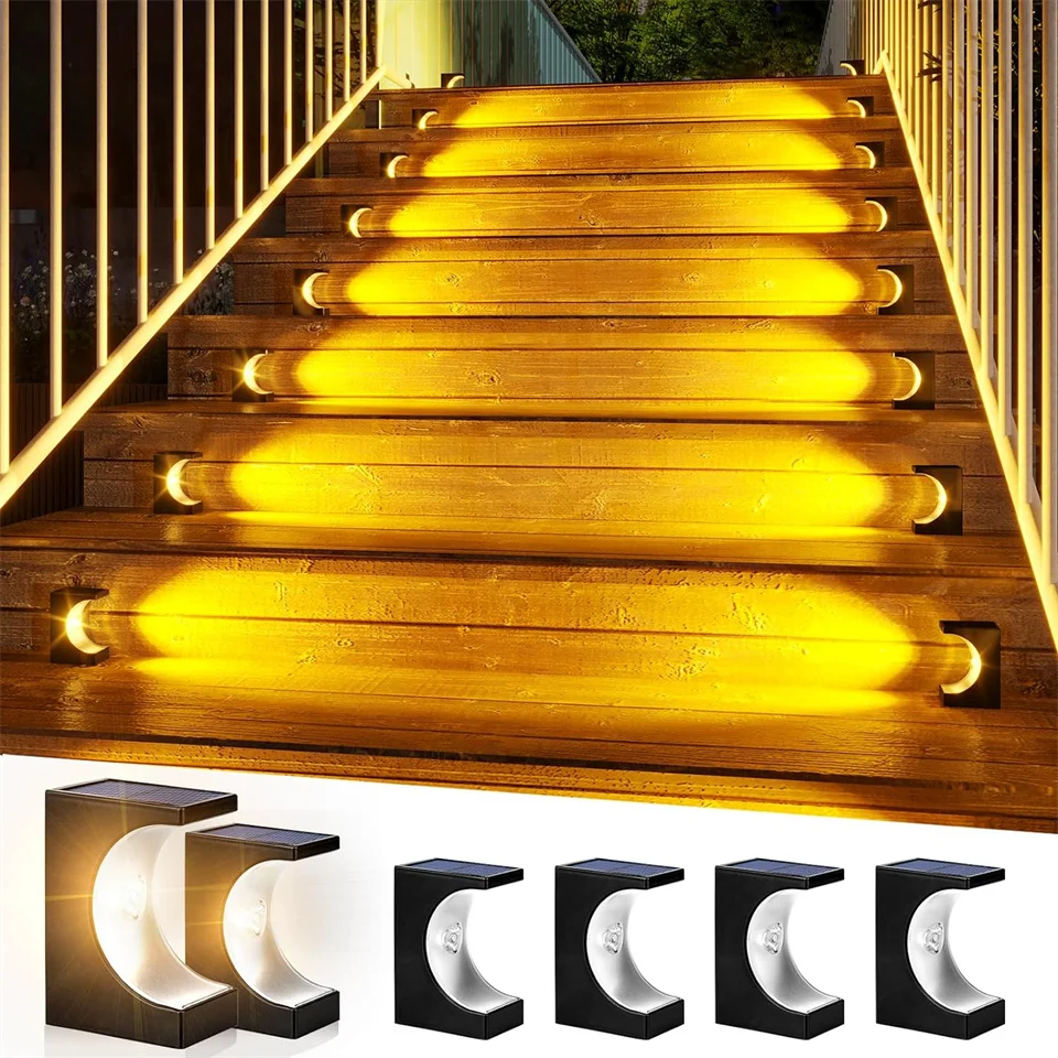 LED-Solar-Step-Lights-Stair-Lamp-Solar-PoweredOutdoor-Solar-Powered ...