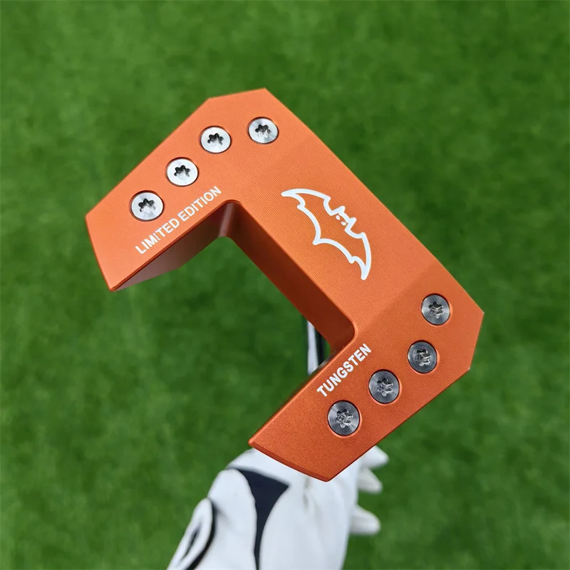 2024-New-Bat-Golf-Club-Orange-Horn-Golf-Putter-33-34-35-Inches-with ...