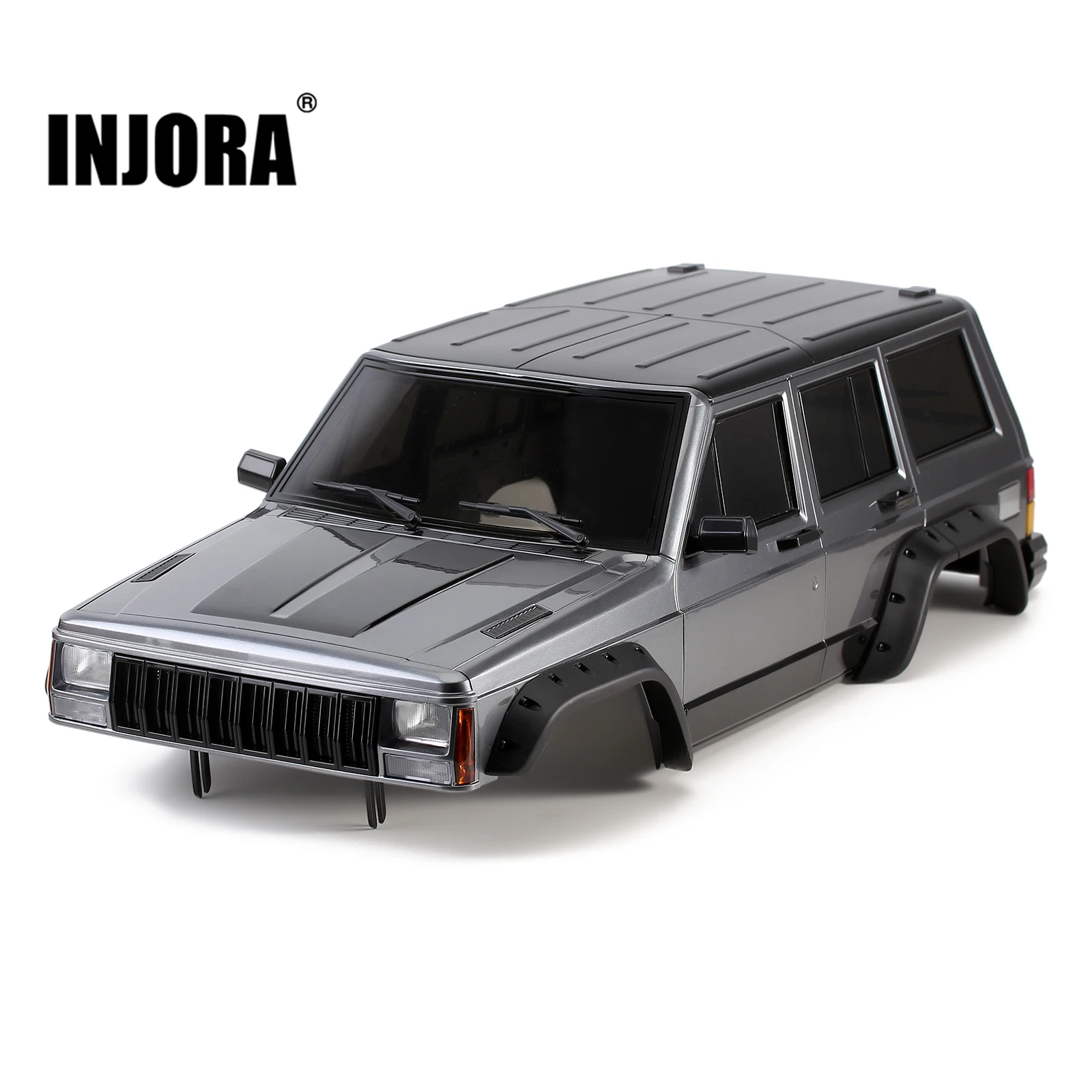 INJORA Painted Cherokee Body 313mm 12.3" Wheelbase Plastic Car Shell ...