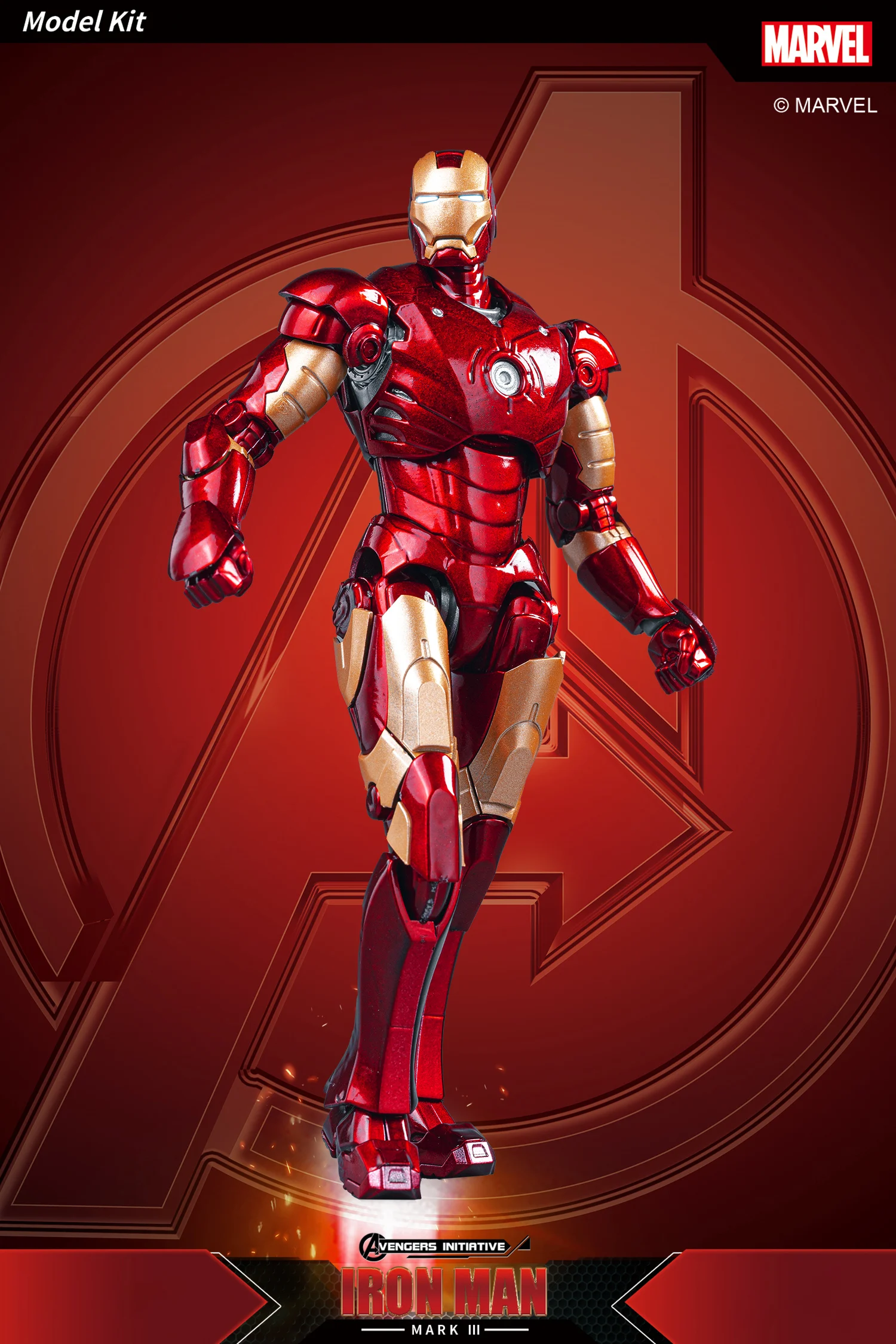 FondJoy-Marvel-Genuine-Iron-Man-Mark-1-7-Series-Assembled-Model ...
