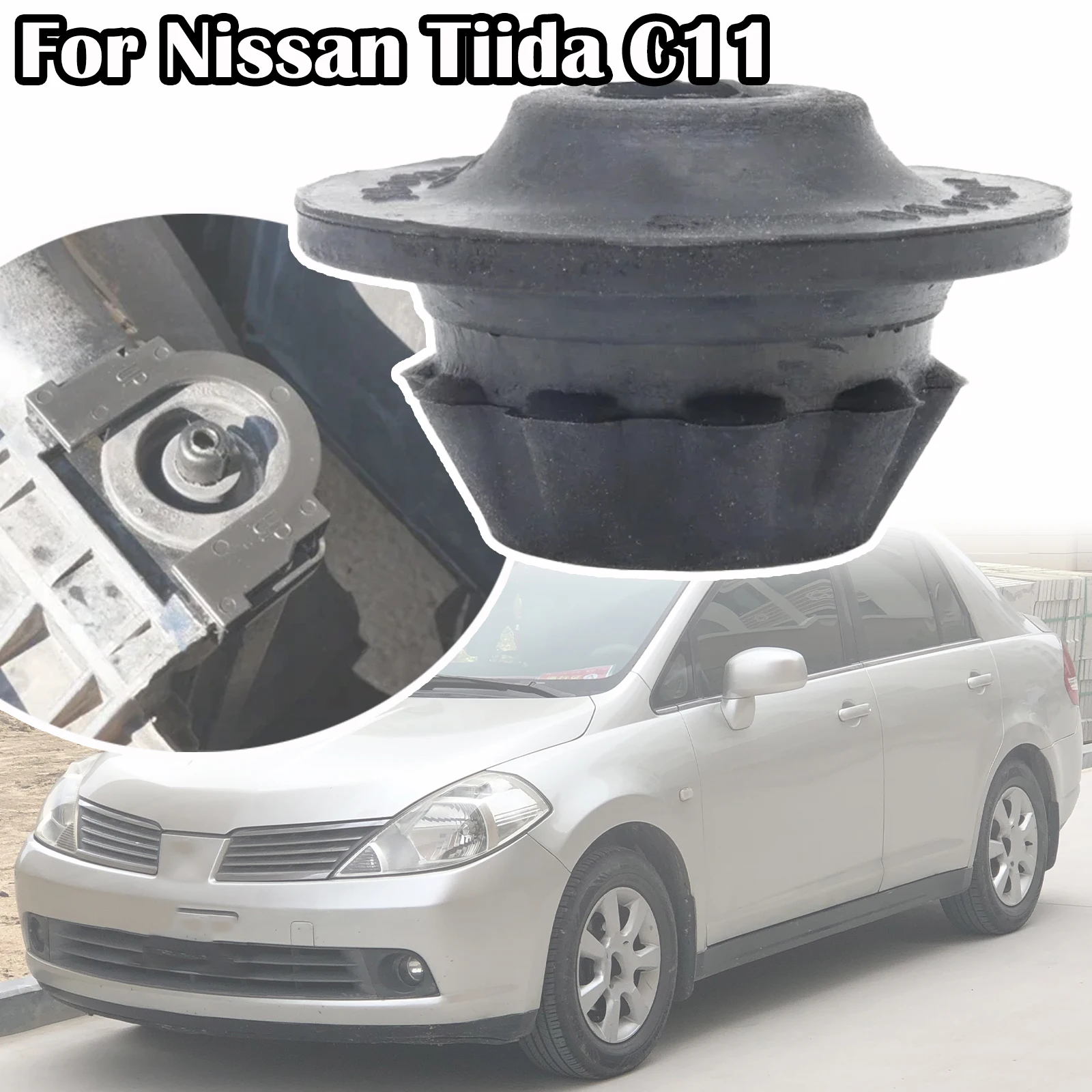 For-Nissan-Tiida-C11-C12-Latio-Pulsar-C13-Upper-Lower-Radiator-Mount ...