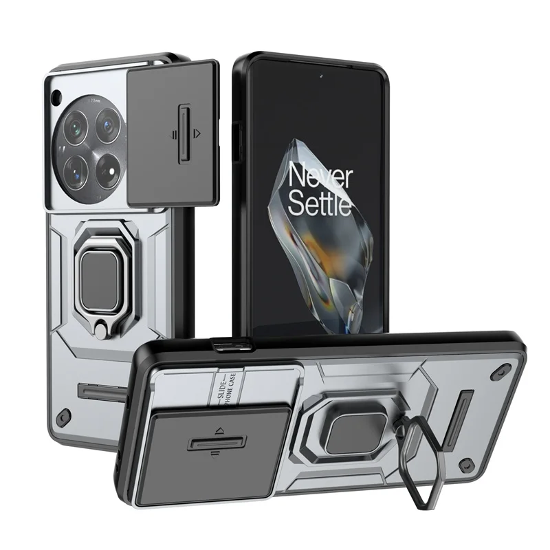 Shockproof Armor Phone Case with Camera Protection and Ring Holder ...