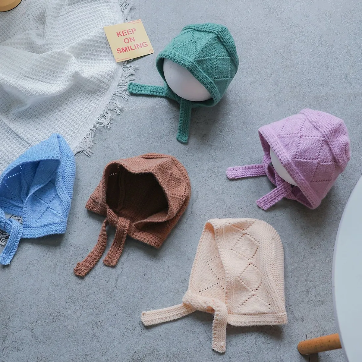 2024 Autumn Winter Baby Hat Kids Knit Hats For Girls Boys Children ...