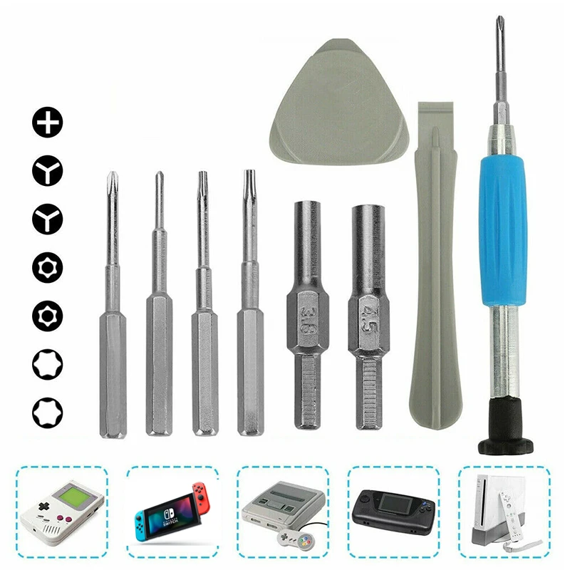 1Set-Screwdriver-Set-Repair-Tools-Kit-for-Nintend-Switch-New-3DS-Wii ...