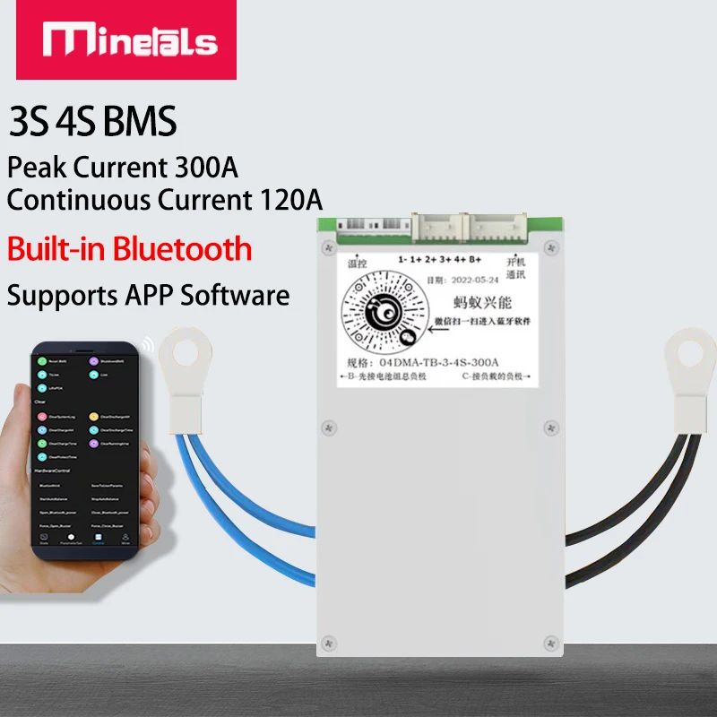Ant Bms 3s 4s Smart Bms 300a Bluetooth App Software Continuous Current ...