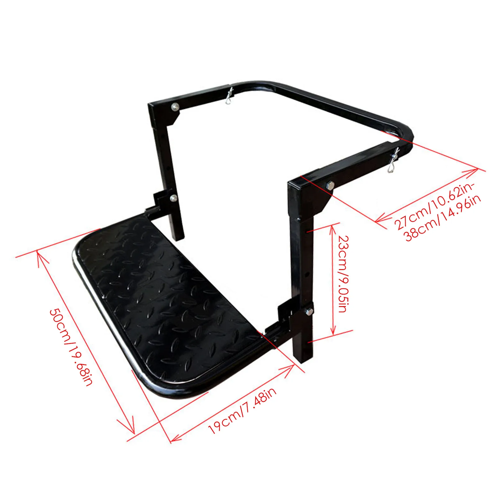 Car Tread Step Foldable Heavy Duty Wheel Tire Steps Pedal For RV Truck ...