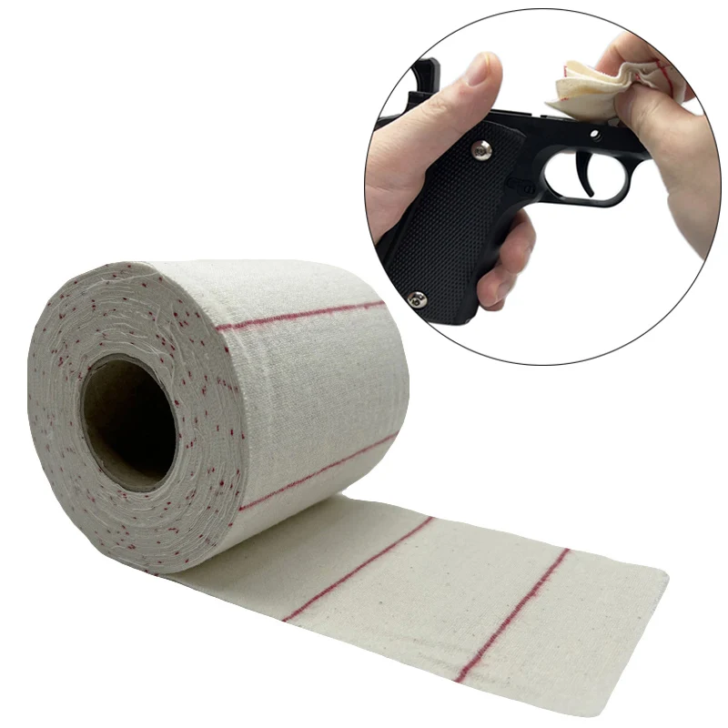 10M-Gun-Cleaning-Cloth-Patches-5cm-10cm-Wide-Cotton-Cleaning-Kit-for ...