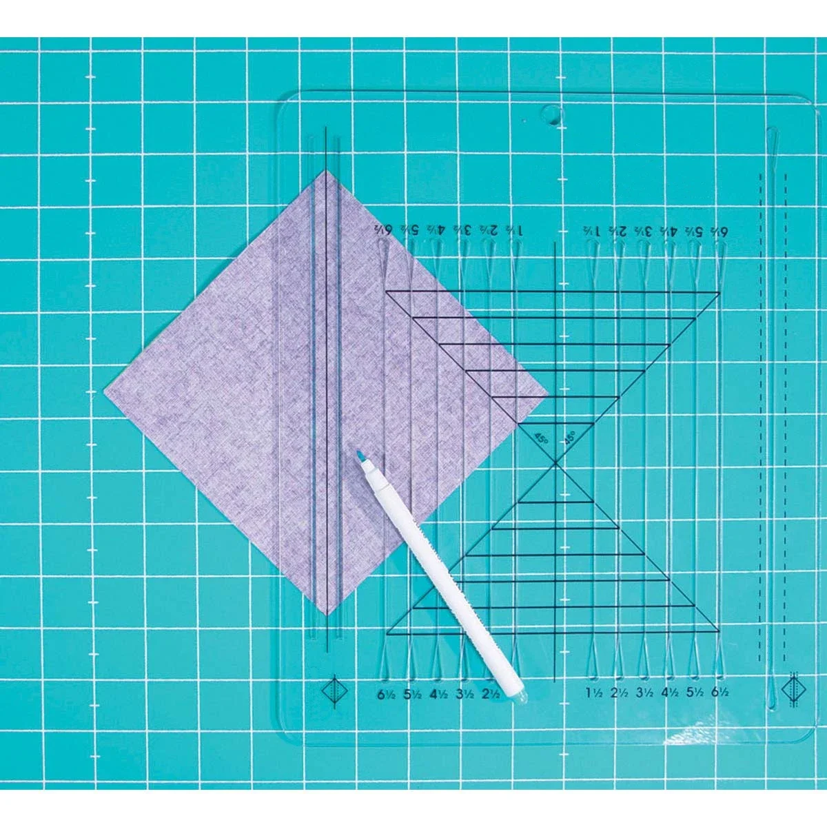 Perfect-Half-Square-and-Quarter-Square-Triangles-Ruler-for-domoestic ...