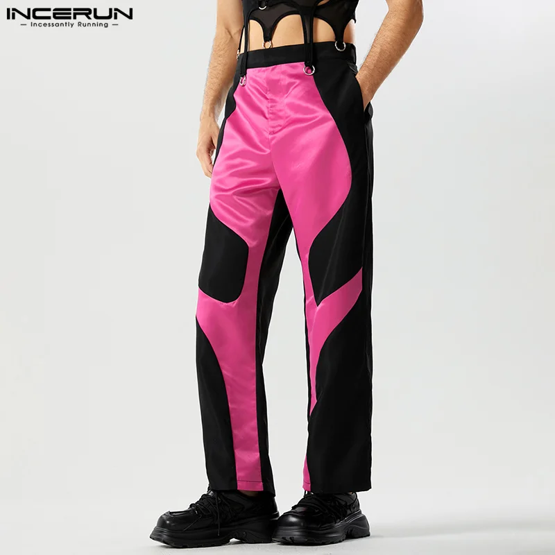 American-Style-Men-s-Trousers-Deconstruction-Design-Splicing-Pants ...
