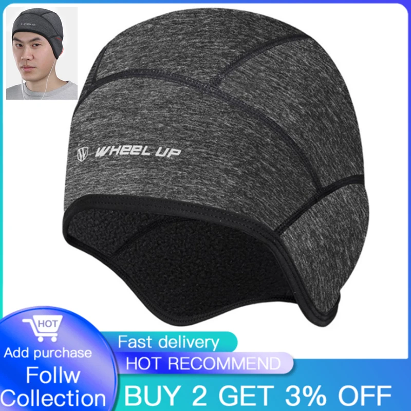 WHEEL-UP-Men-Cycling-Cap-Windproof-Windproof-Thermal-Fleece-Bicycle ...