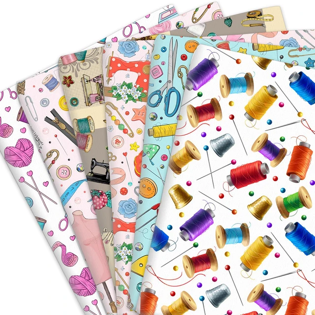 Sewing Themed Fabric