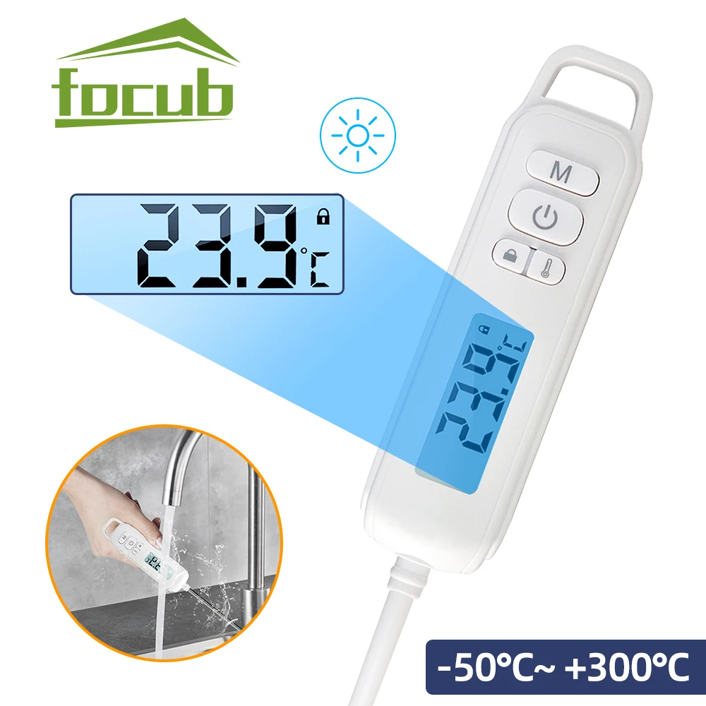 LCD-Digital-Waterproof-Meat-Thermometers-Electronic-Food-Thermometer ...