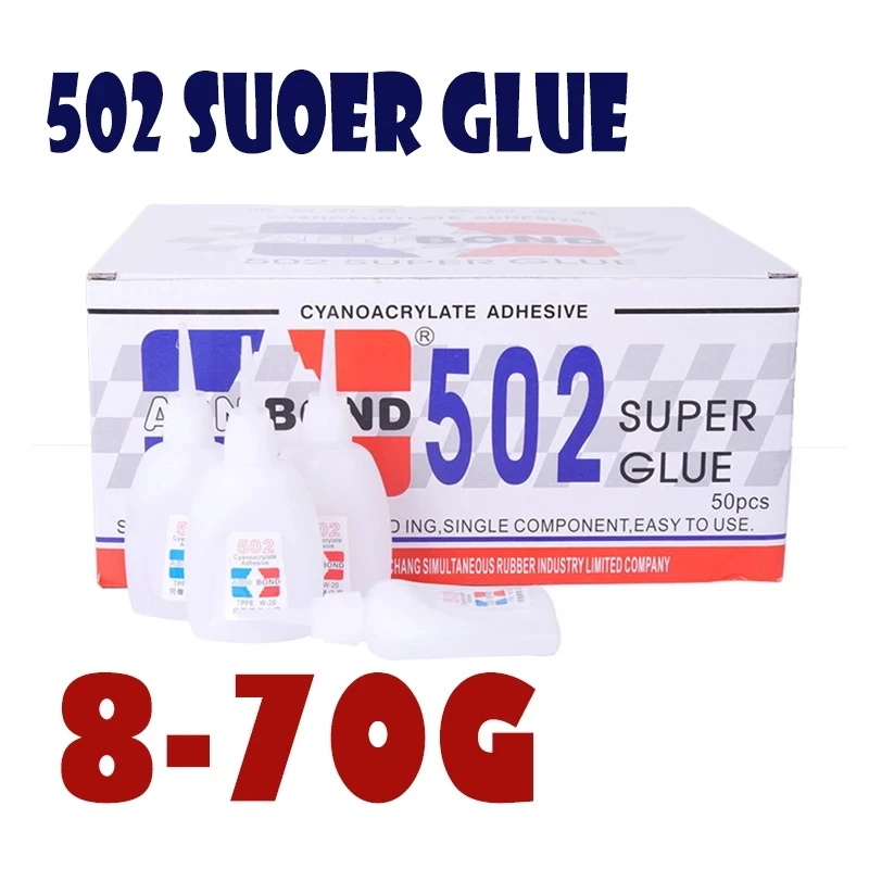 8-50g High-Quality 502 Super Glue Multifunctional Glue Genuine ...