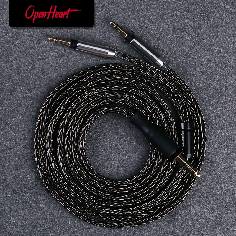 OPENHEART-16-Core-Headphone-Cable-For-Final-D8000-pro-Pandora-Sonorous ...