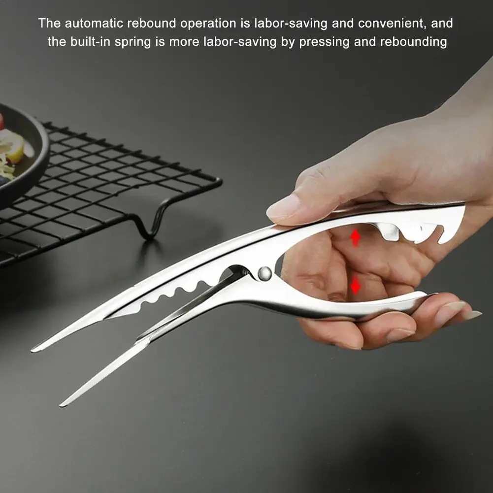 Stainless Steel Shrimp Peeler Unique Design Shrimps Cleaning Knife Home ...