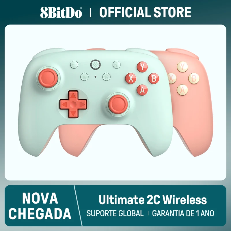 8BitDo-Ultimate-2C-Wireless-Gaming-Controller-para-PC-Steam-Deck ...