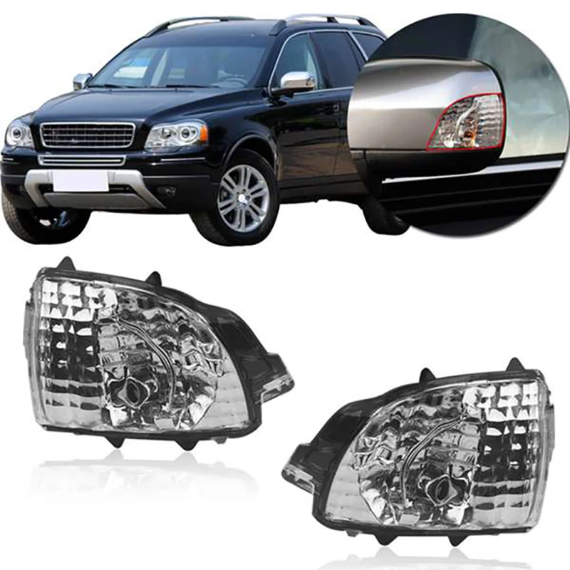 Rearview-Side-Mirror-Turn-Signal-Indicator-Light-For-Volvo-XC70-XC90 ...